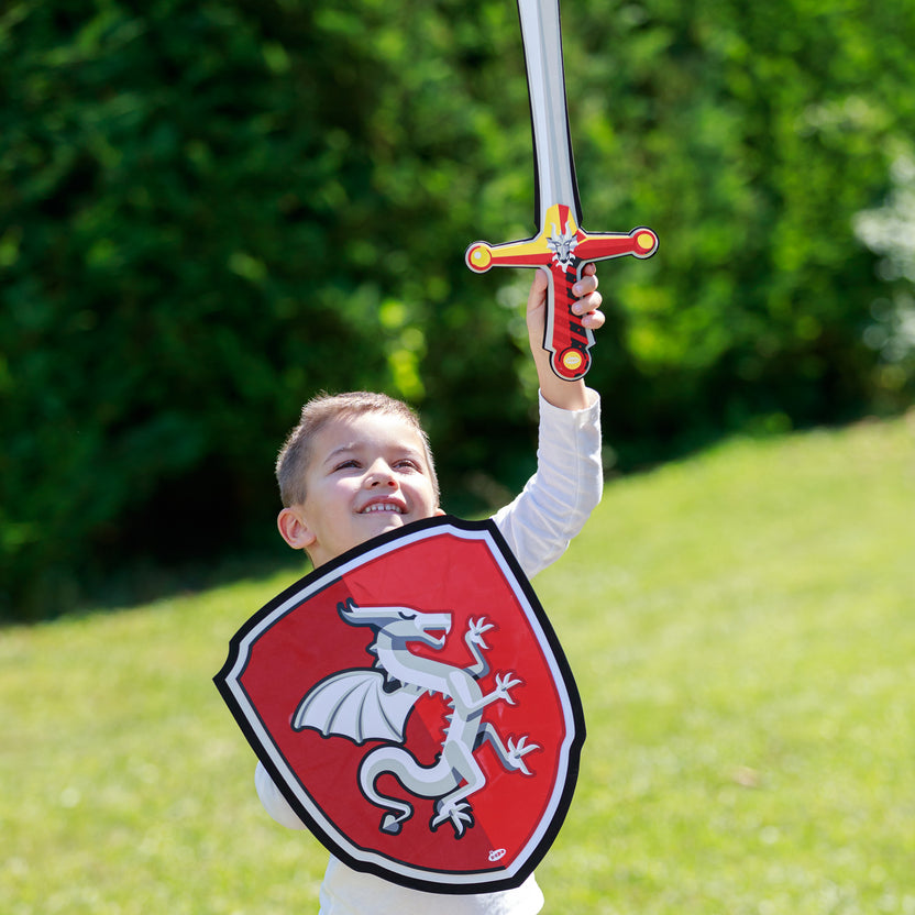 Costume Accessories - Dragon Knight Shield - Foam Outfits | Papo France