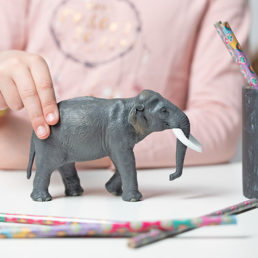 Asian Elephant Figurine - Wildlife | Papo France